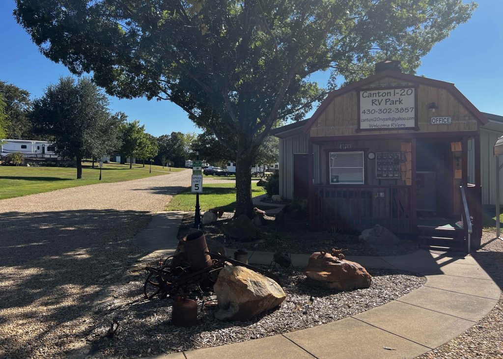 Canton I-20 RV Park at Wills Point Texas - Canton I20 RV Park